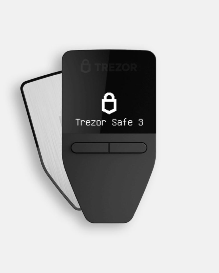 Ví lạnh Trezor Safe 3 chính hãng. Bảo hành 1 đổi 1 - BLOX.VN
